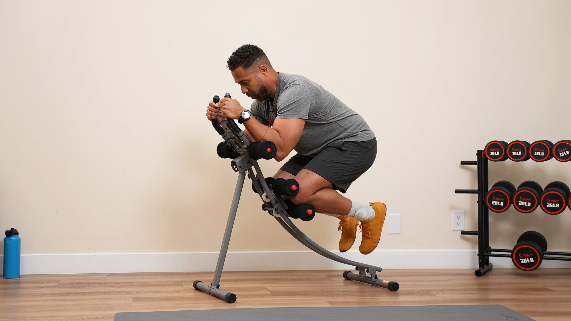 10-Minute Core Glider Workout | Sunny Health & Fitness