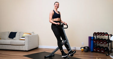 10 Minute Glutes Focused Row N Ride Non-Speaking | Sunny Health & Fitness