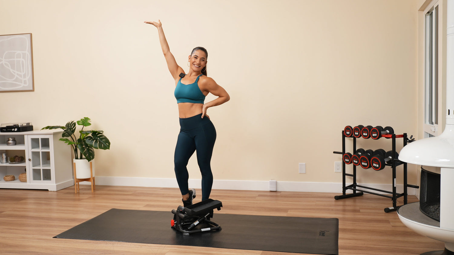 10 Minute HIIT Mini Stepper Workout | Sunny Health & Fitness