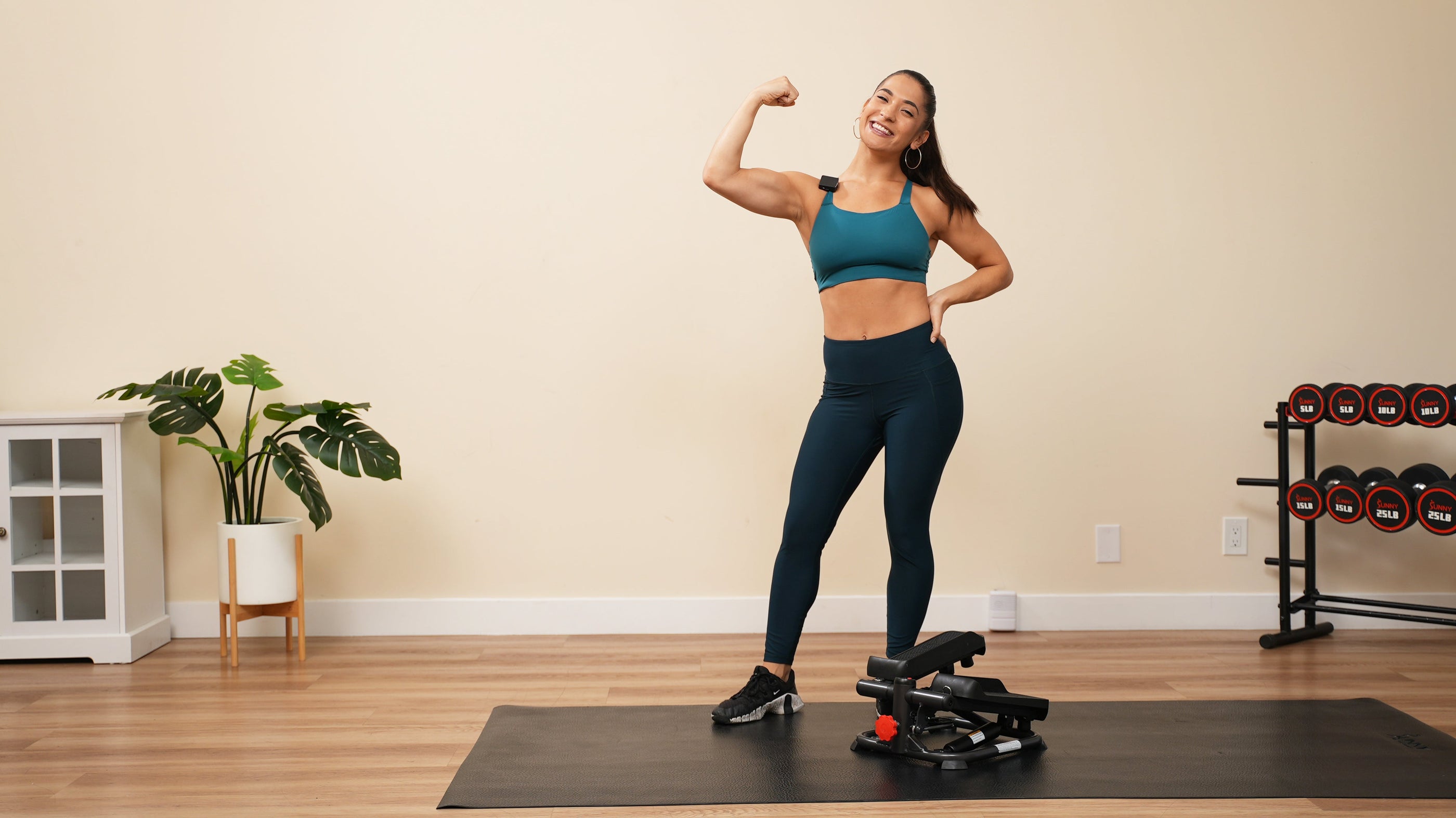 10-Minute Tabata Style Mini Stepper Workout | Sunny Health & Fitness