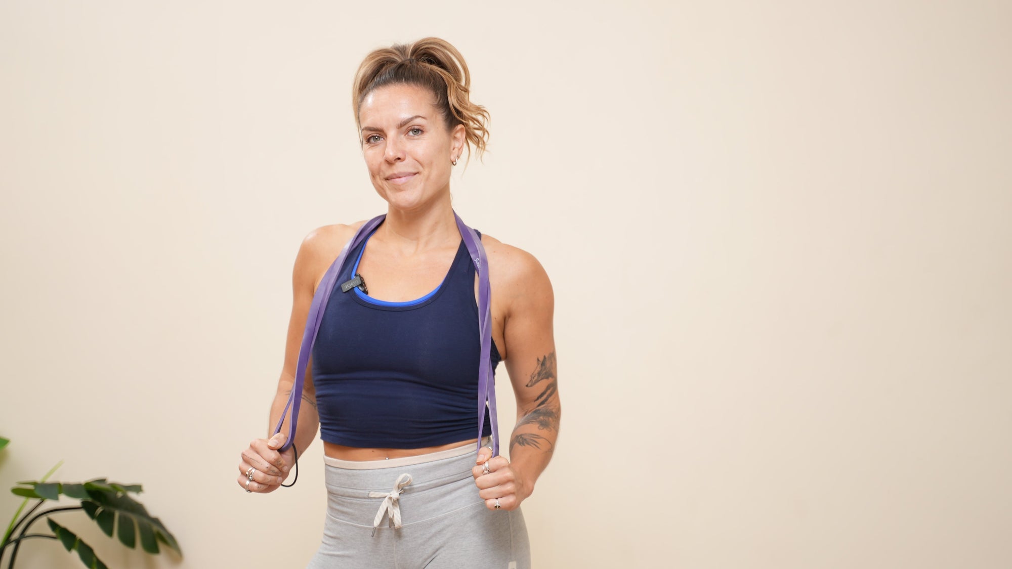 10-Minute Upper Body Resistance Band Workout | Sunny Health & Fitness