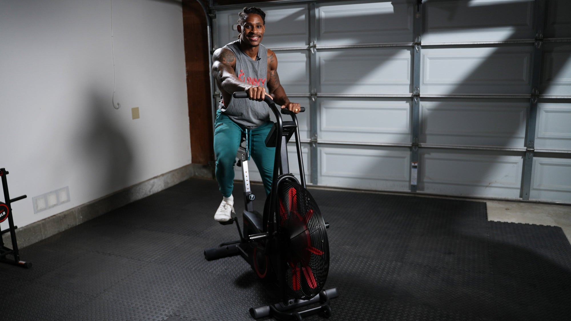 10-Minute Fan Bike Workout | Sunny Health & Fitness