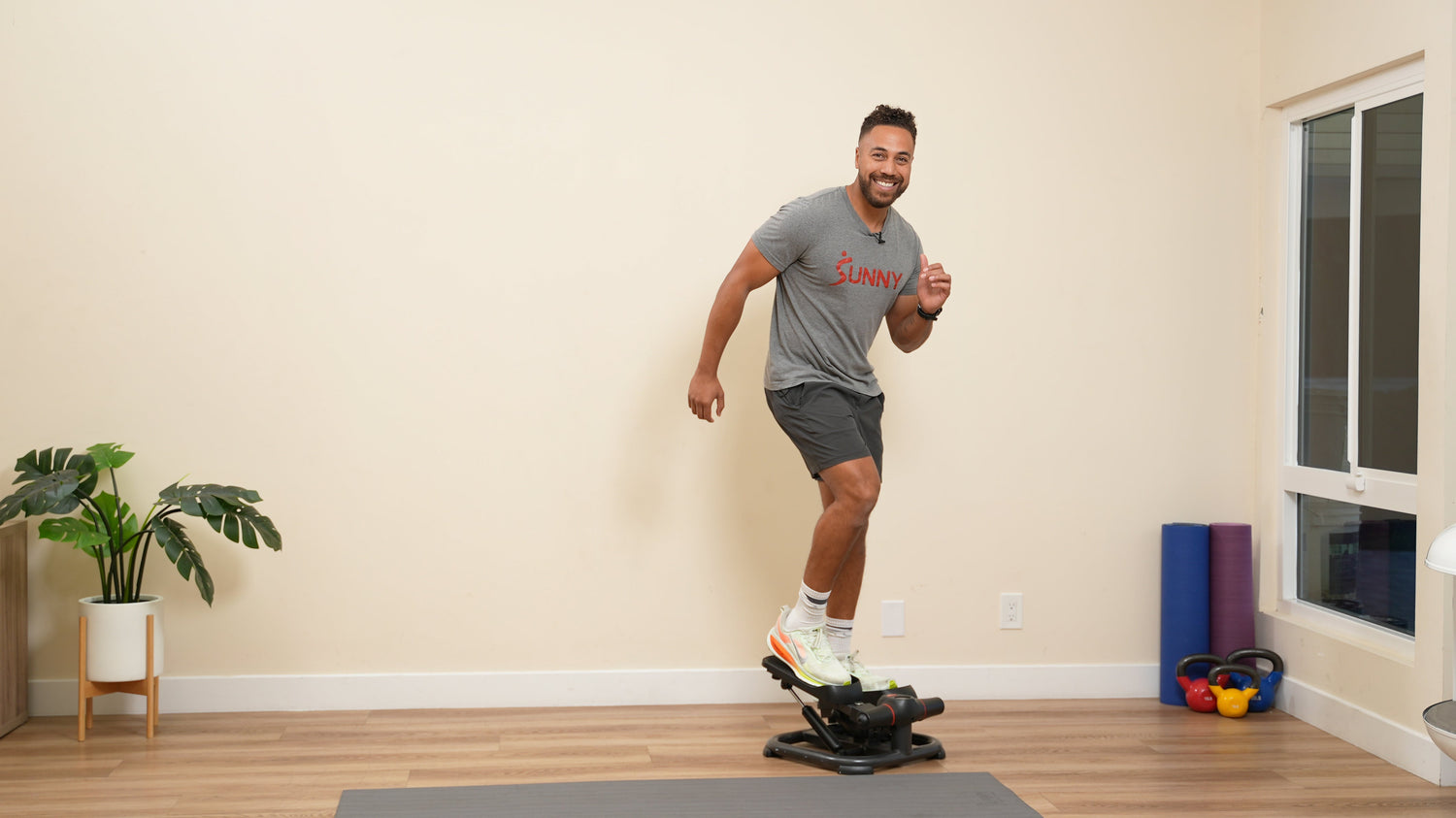 10-Minute HIIT Mini Stepper Workout | Sunny Health & Fitness