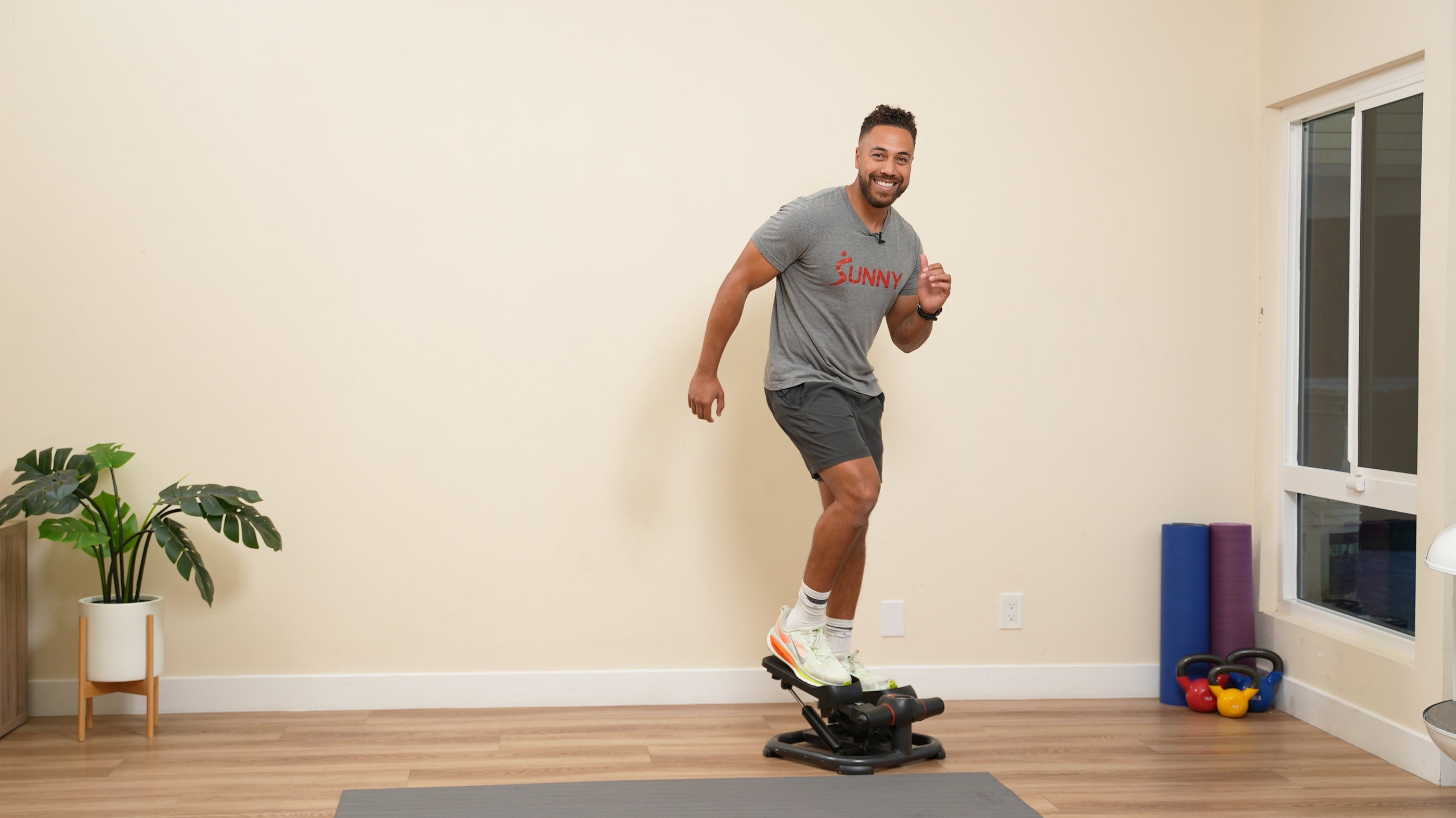 10-Minute HIIT Mini Stepper Workout | Sunny Health & Fitness