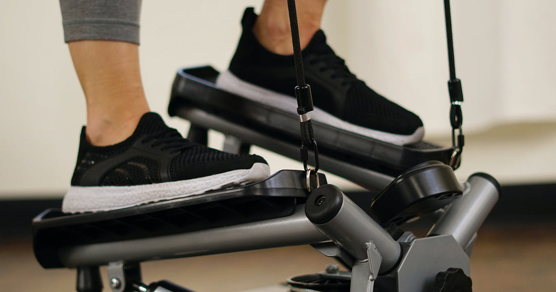 15 Min Advanced Mini Stepper Circuit Workout | Sunny Health & Fitness