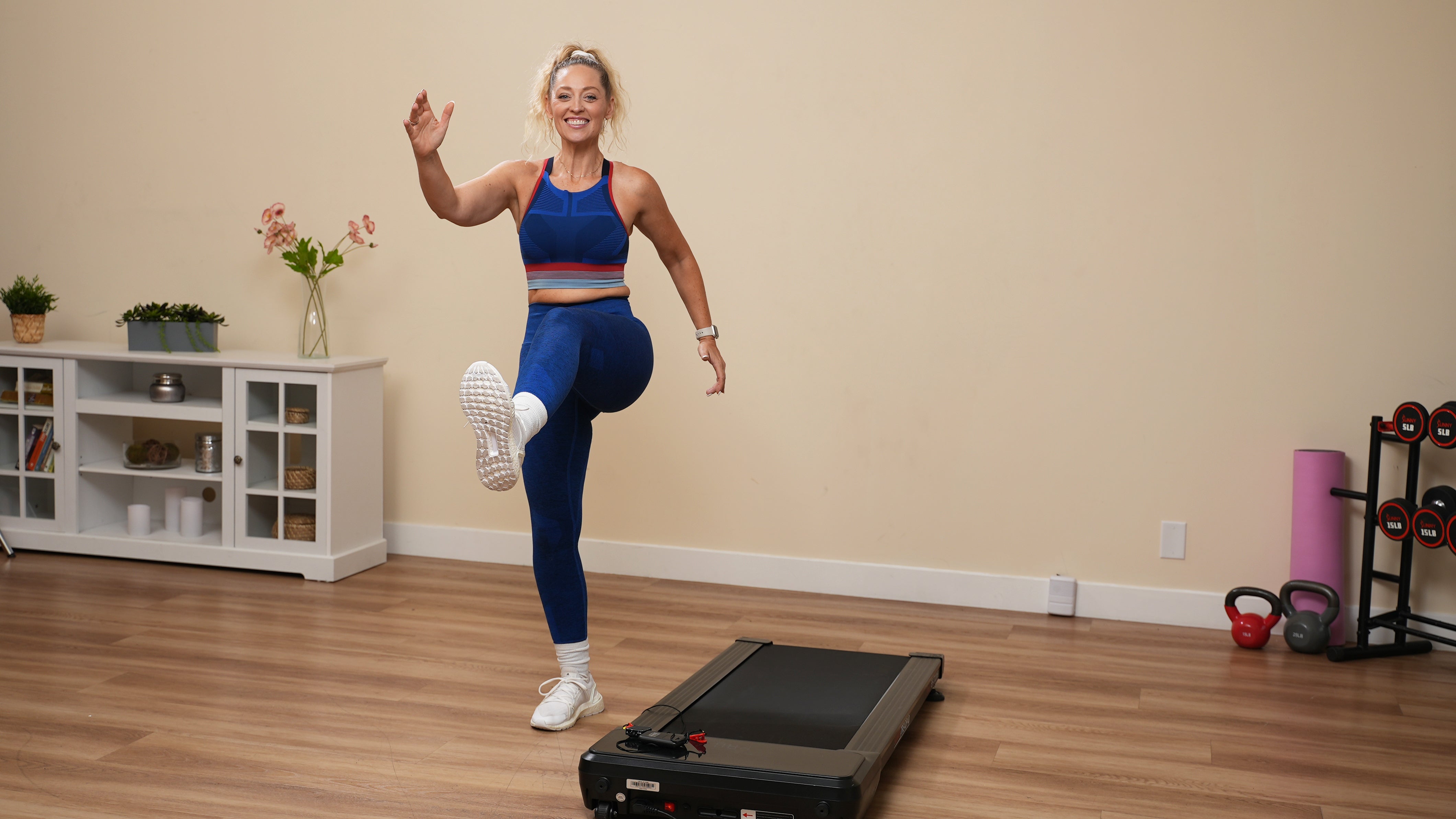 15-Minute Treadpad Workout | Sunny Health & Fitness