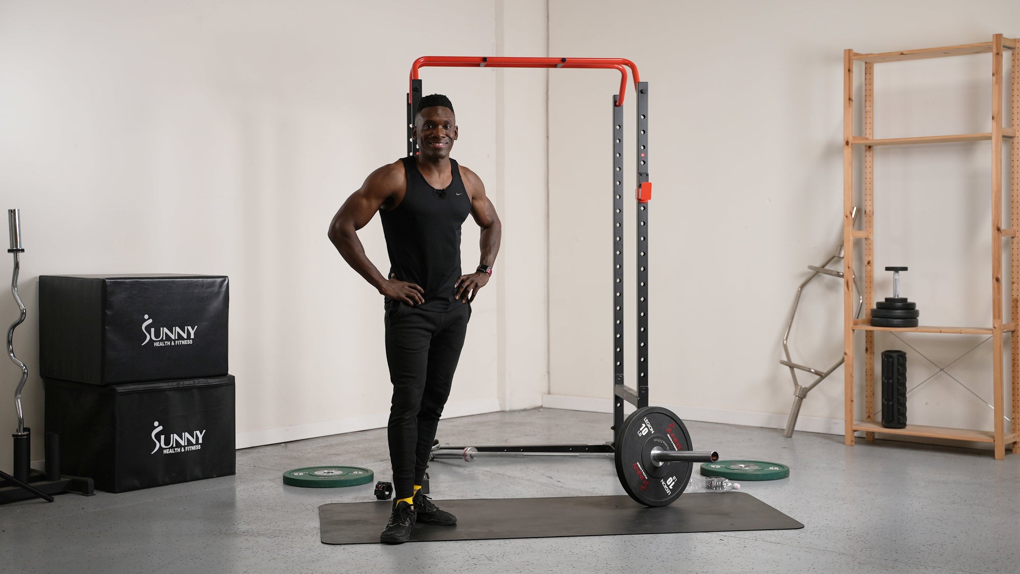 20-Minute Full Body Barbell Workout | Sunny Health & Fitness