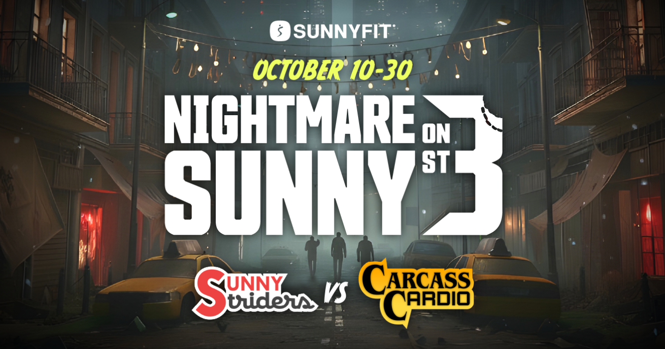 Join the Halloween Workout Challenge on the SunnyFit App | Nightmare o ...