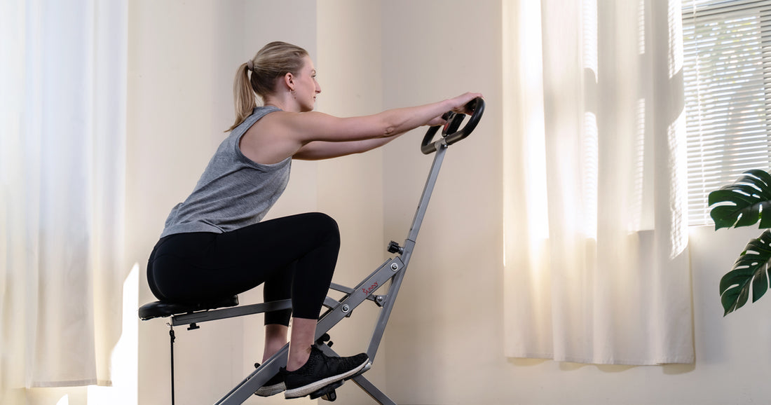 21 Day Row-N-Ride® Squat Challenge | Sunny Health & Fitness