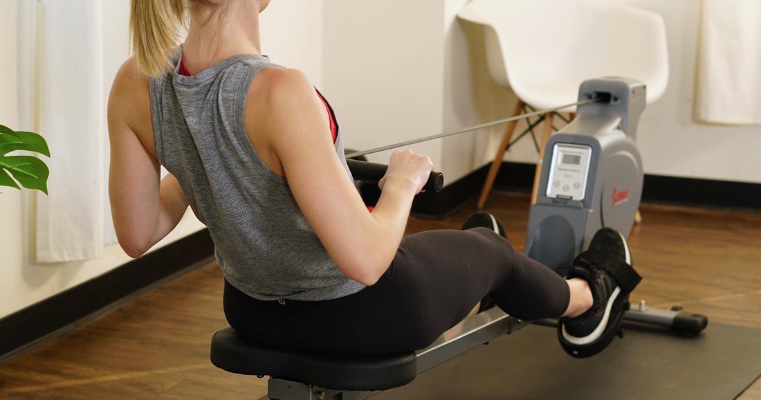 25 Min Intermediate Rowing & Strength Intervals Workout | Sunny Health ...