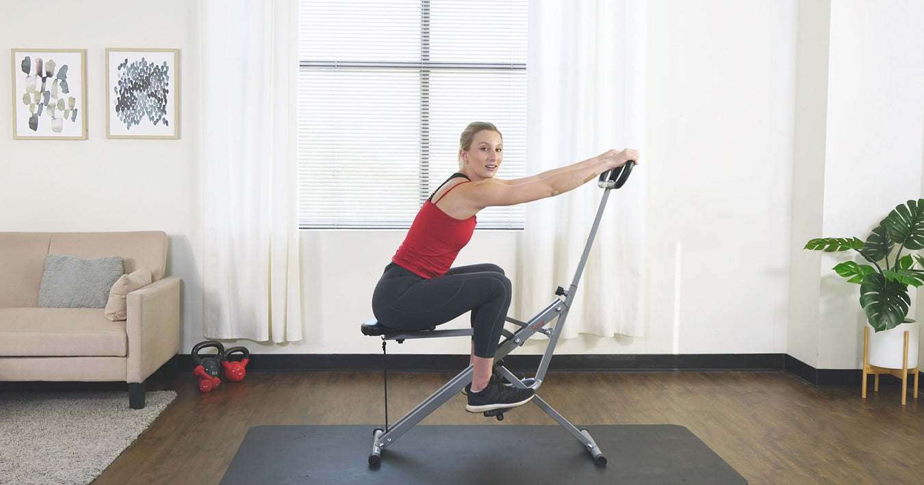 5 Min Row-N-Ride® HIIT Full Body Blast | Sunny Health & Fitness