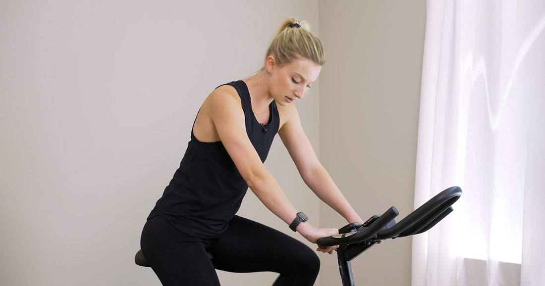 Beginner Intro Class to Climbing | Cycle Bike Workout | Sunny Health ...