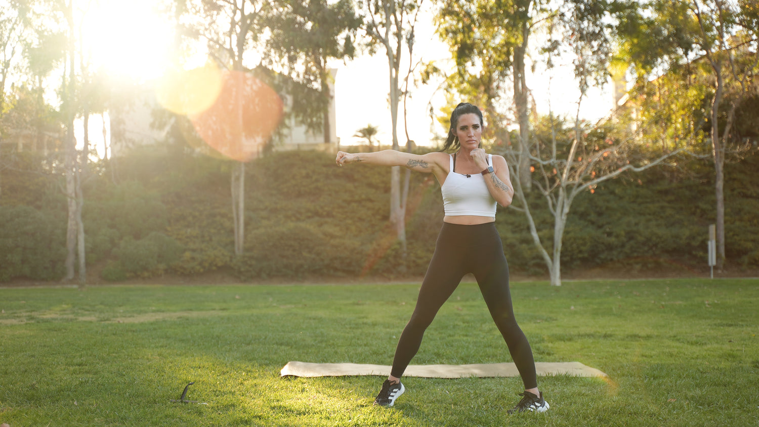 Kickboxing HIIT Workout - Full Body Cardio | 15 Minutes | Sunny Health ...