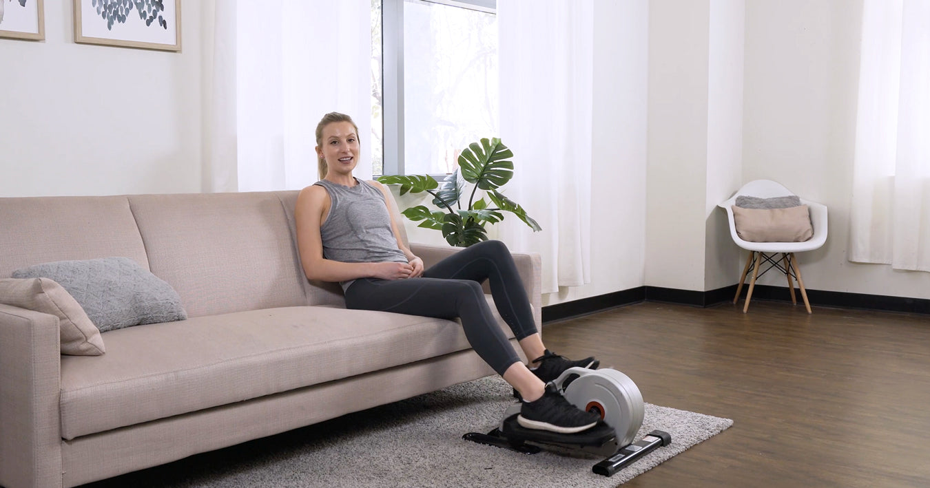 Endurance Interval Pyramid Under Desk Elliptical Workout for Beginners ...