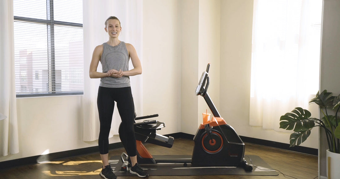 Intermediate Recumbent Bike Endurance Workout Pyramid Challenge | Sunny ...