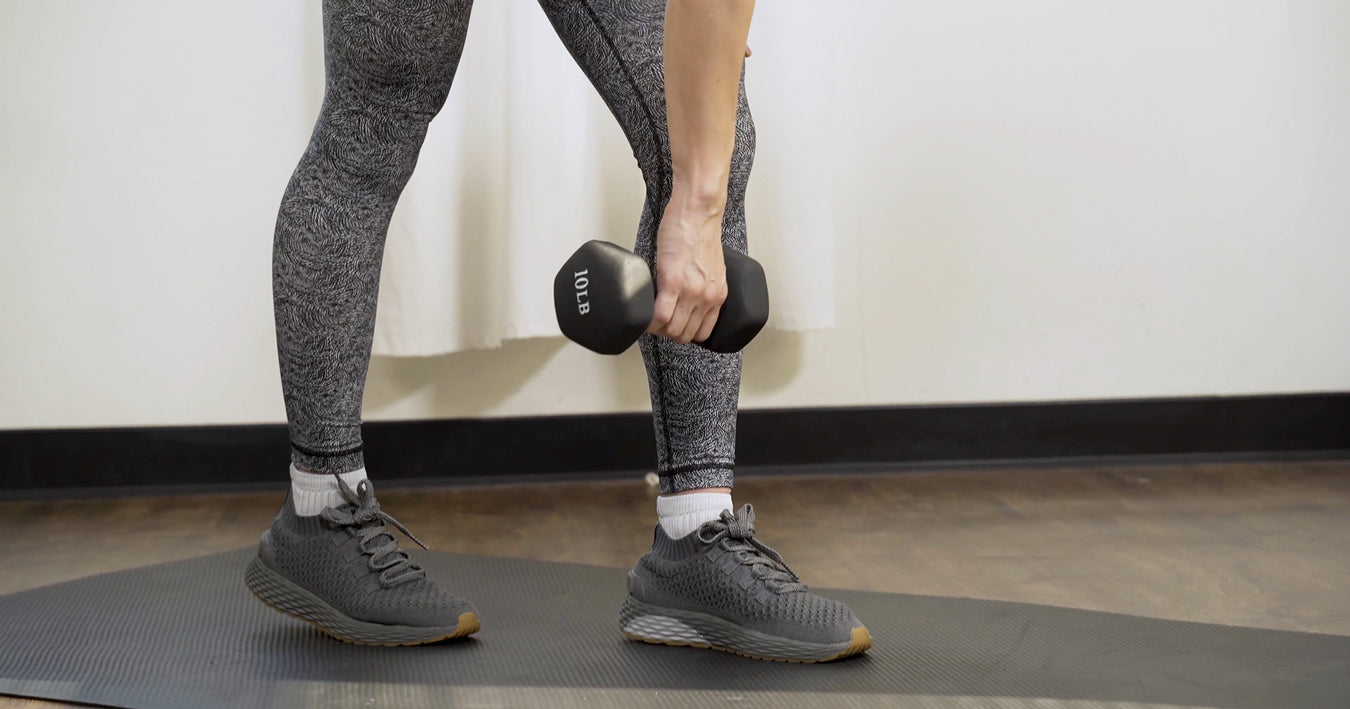 Stacked Lower Body Pyramid Burn with Dumbbells Workout | Sunny Health ...