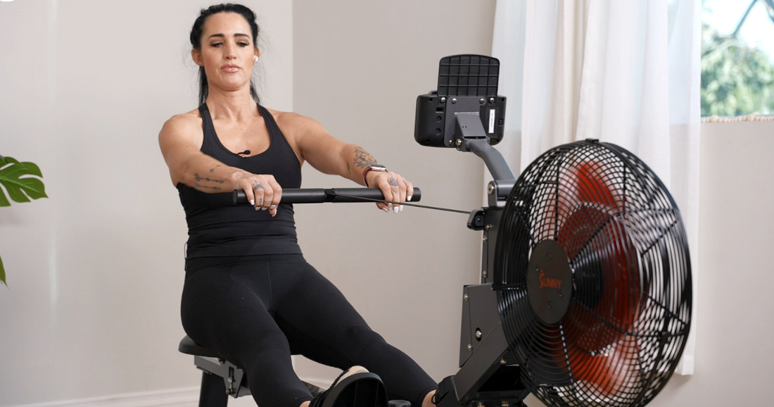 20 Minute Tabata Rowing Workout | Sunny Health & Fitness