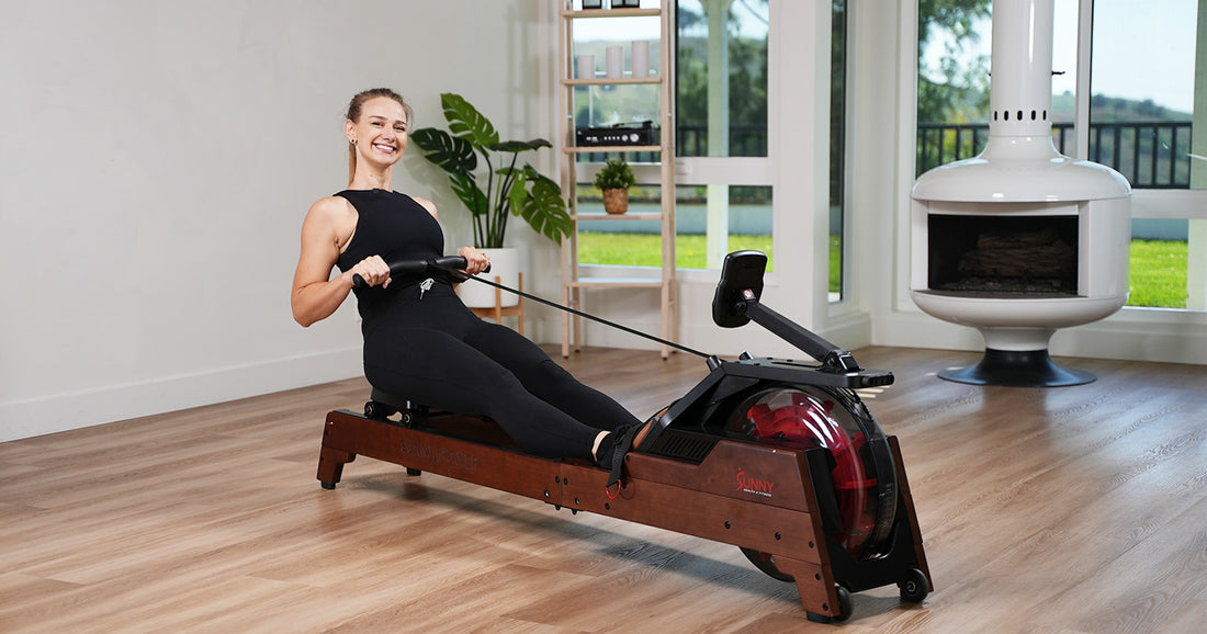 Intermediate Rowing - SPRINT INTERVALS | 20 Minutes | Sunny Health ...