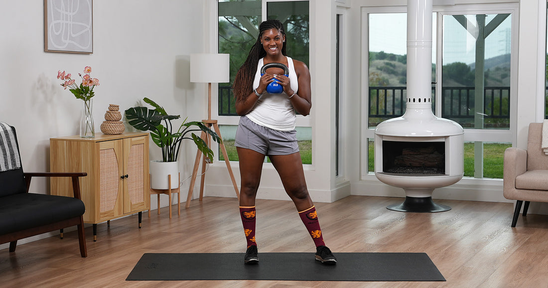 Quick 10-Minute Beginner Leg Day Workout with Brittany | Sunny Health ...