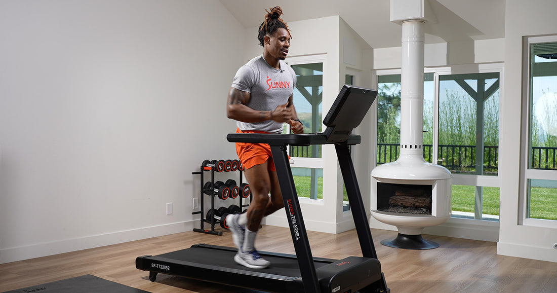 15-Minute Beginner Incline Treadmill Run + Core | Sweat-Inducing Worko ...