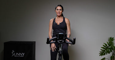 20 Min Cycle Workout - Push Your Limits | Sunny Health & Fitness