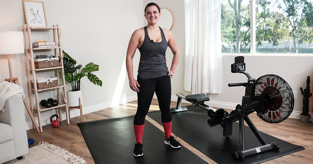 Rowing Bootcamp Workout | 20 Minutes | Sunny Health & Fitness