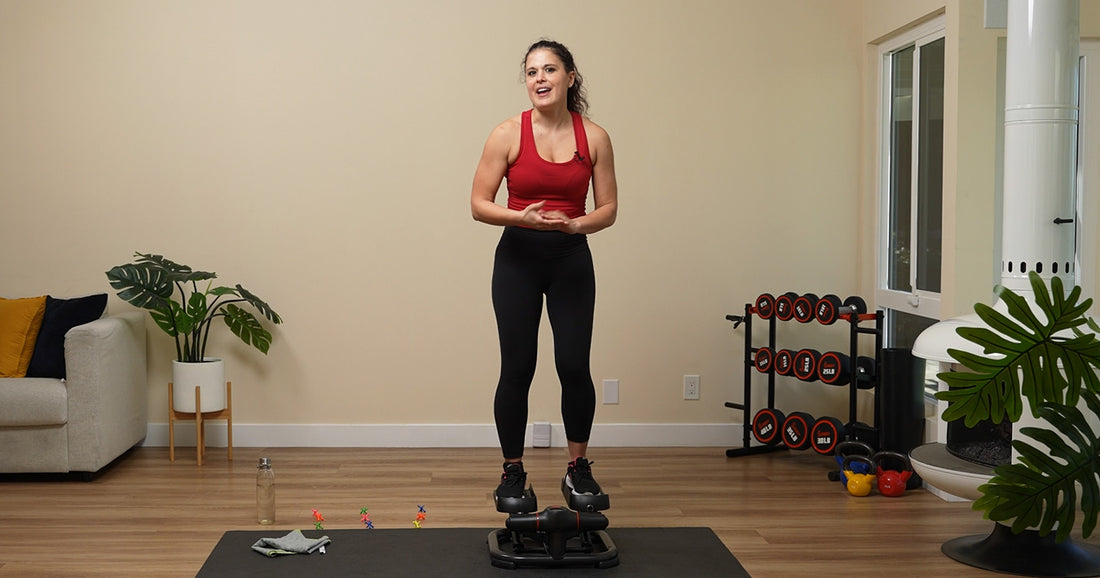 15 Min MINI STEPPER Workout #4: Relevant Steps | Sunny Health & Fitness