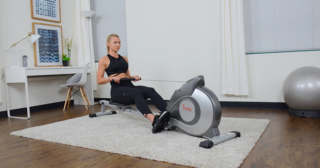 Rowing Machine Fat Loss Workout | Sunny Health & Fitness