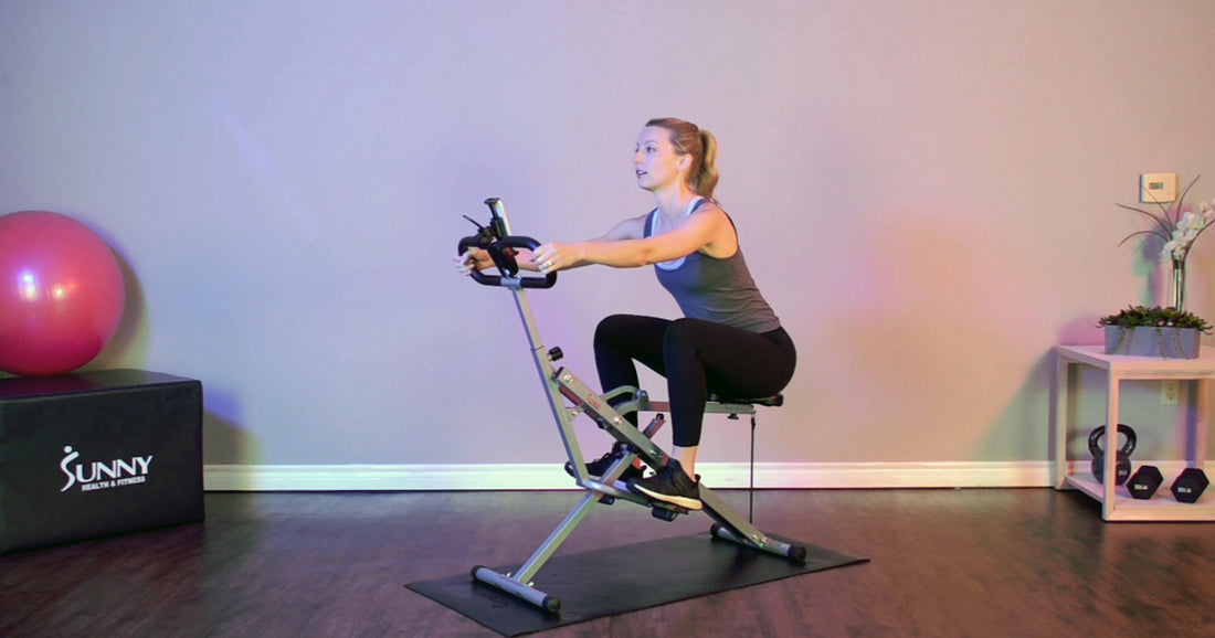 How to Target Glutes with the NO. 077 Row-N-Ride® Upright Rowing Machi ...