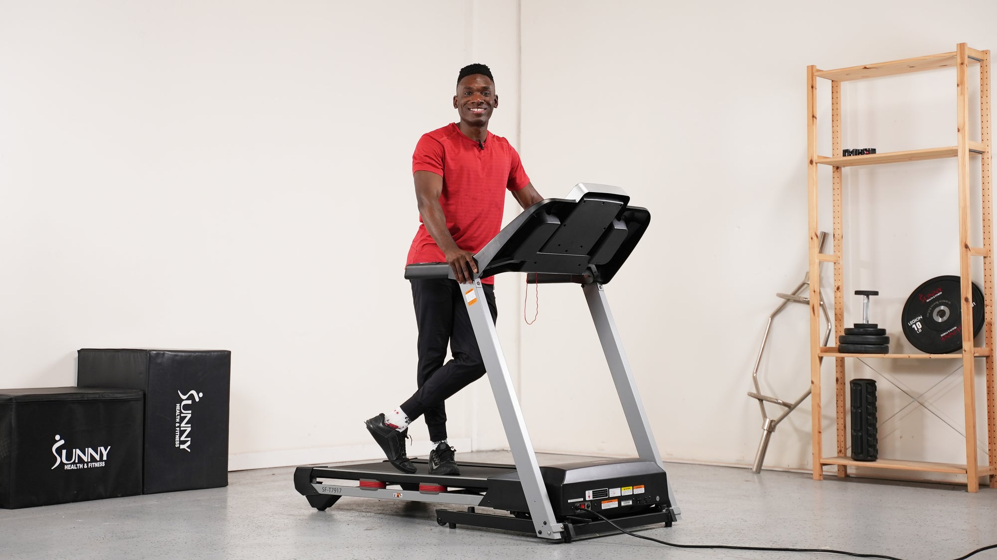 Treadmill Power Walk Workout - Beginner | 20 Minutes | Sunny Health ...