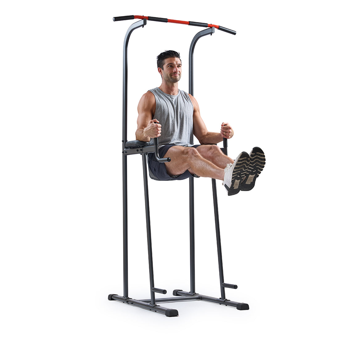 Multi-Function Power Tower w/ Dip Station, Pull Up Bar, & Core Workout ...