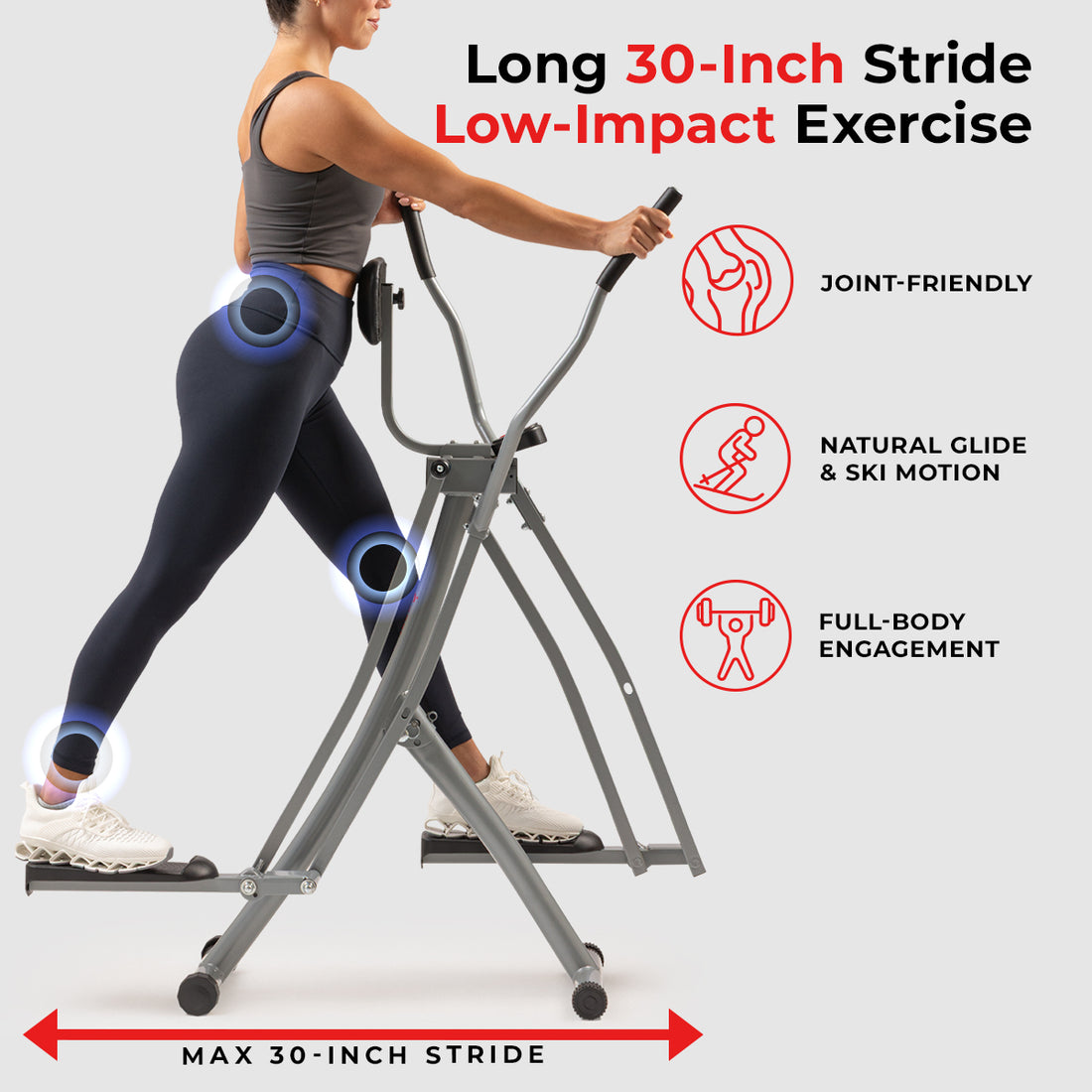 Smart Air Walk Trainer | Sunny Health & Fitness