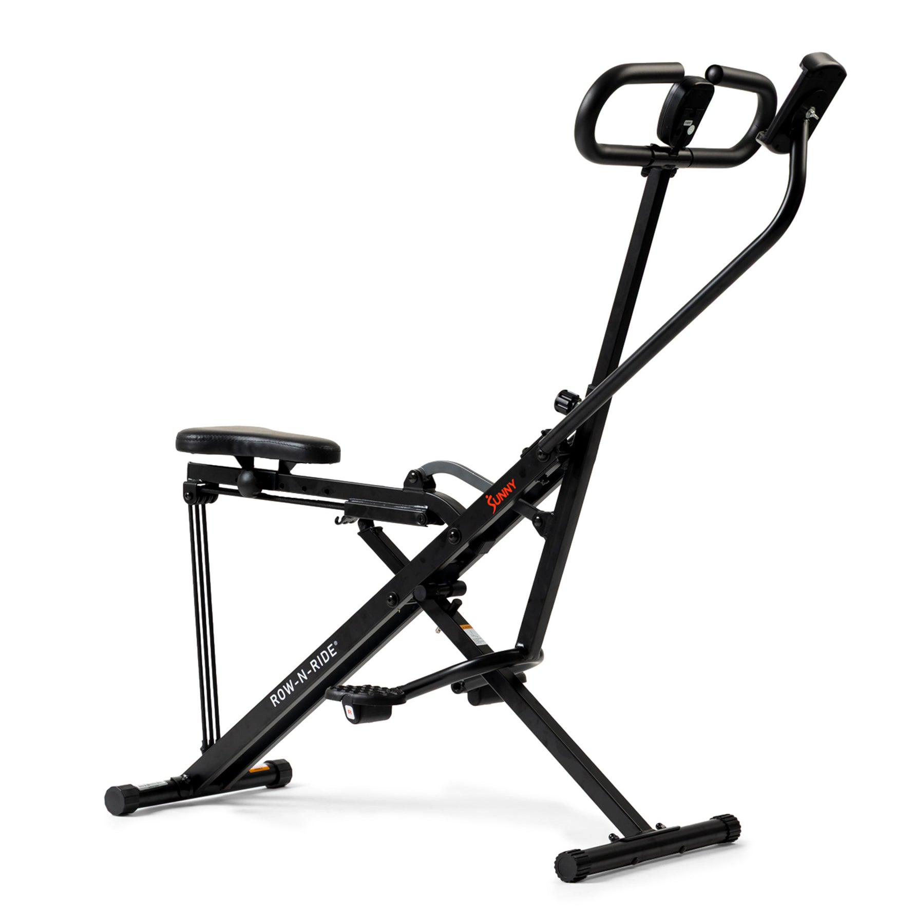 Smart Row-N-Ride Squat Machine | Sunny Health & Fitness