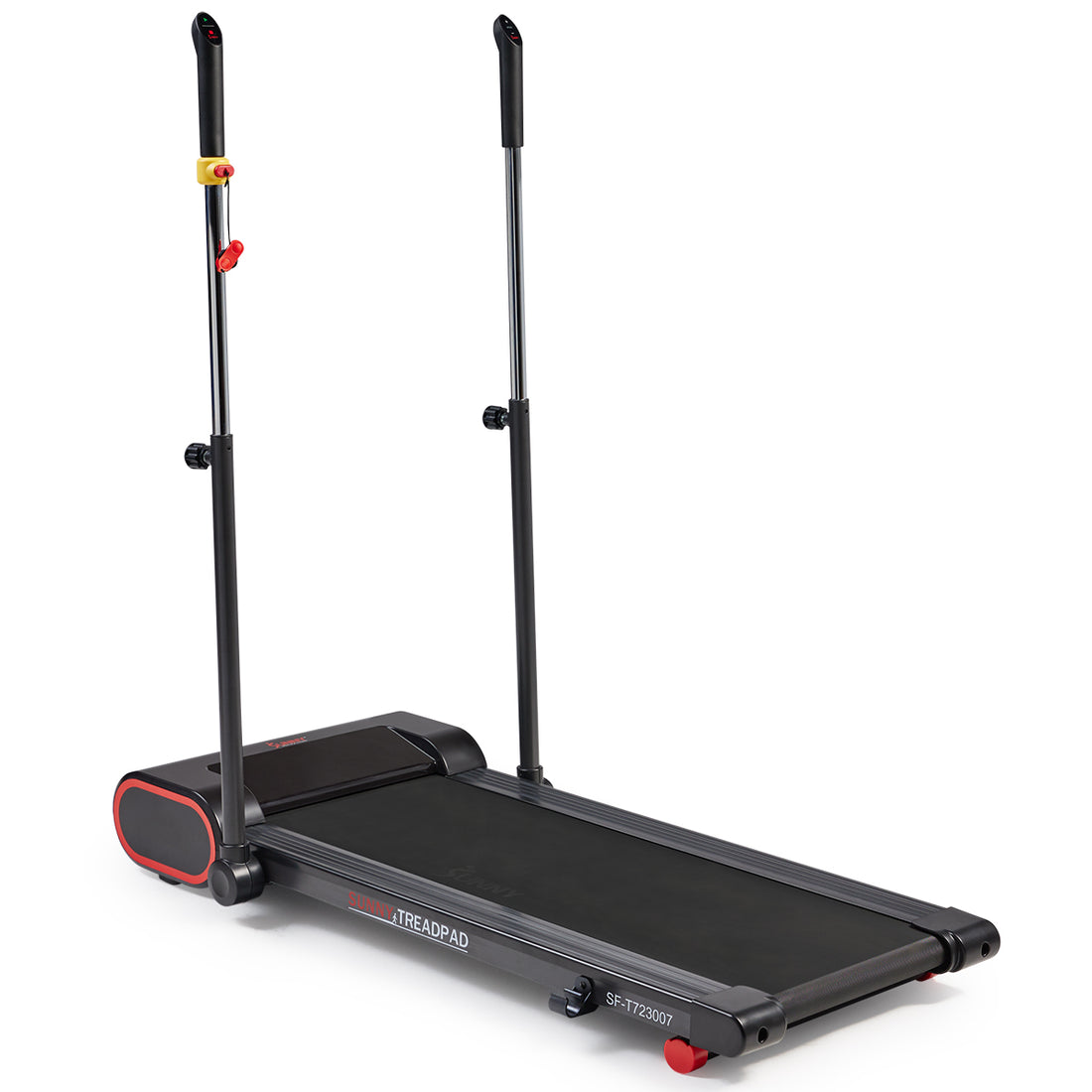 Smart Trekpad Treadmill with Arm Exerciser | Sunny Health and Fitness