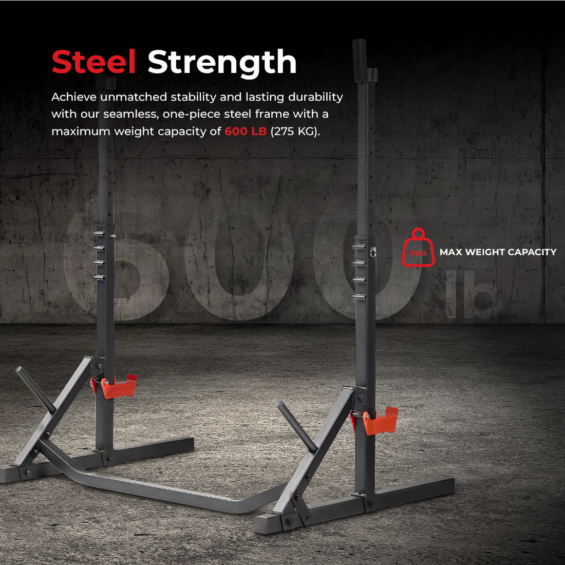 Multifunctional Adjustable Bench Press Squat Rack | Sunny Health ...