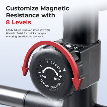 Smart Compact Magnetic Elliptical | Sunny Health & Fitness | Sunny ...