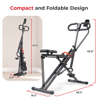 Smart Upright Row-N-Ride® Squat Assist Trainer Machine for Abs and ...