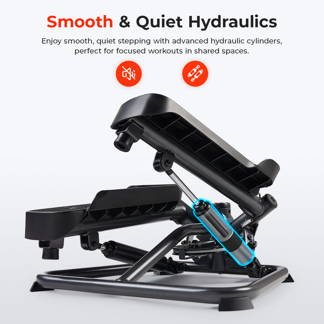 Smart Twist Exercise Stepper Machine | Sunny Health & Fitness | Sunny ...