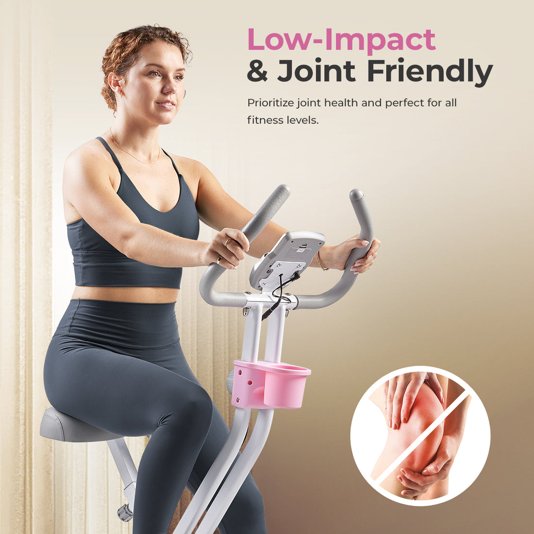Foldable Magnetic Exercise X-Bike | Sunny Health & Fitness | Sunny ...