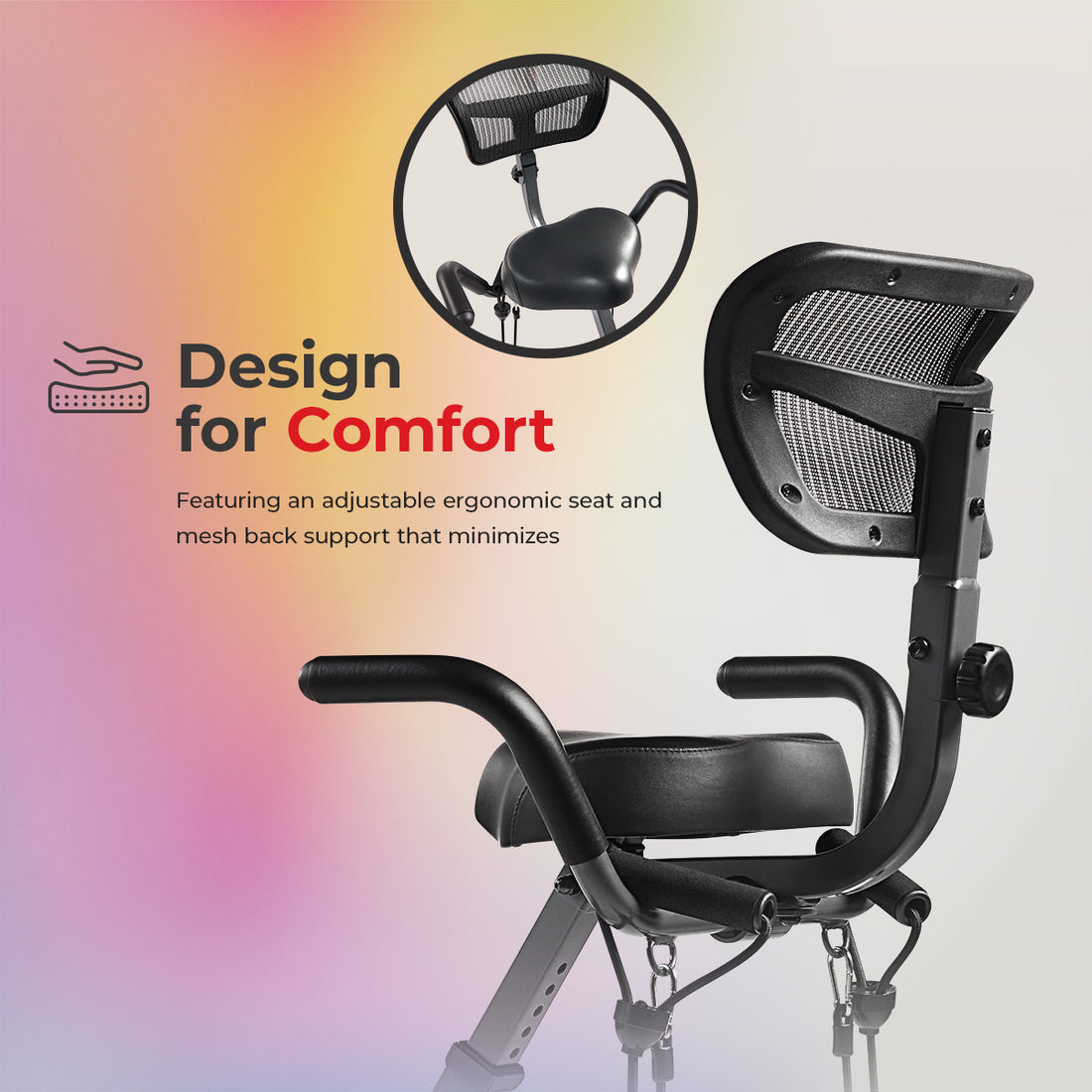 Foldable Magnetic Recumbent Exercise X-Bike | Sunny Health & Fitness | Sunny Health and Fitness