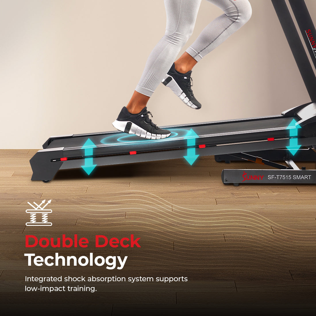 Premium Auto Incline Smart Treadmill | Sunny Health & Fitness | Sunny ...