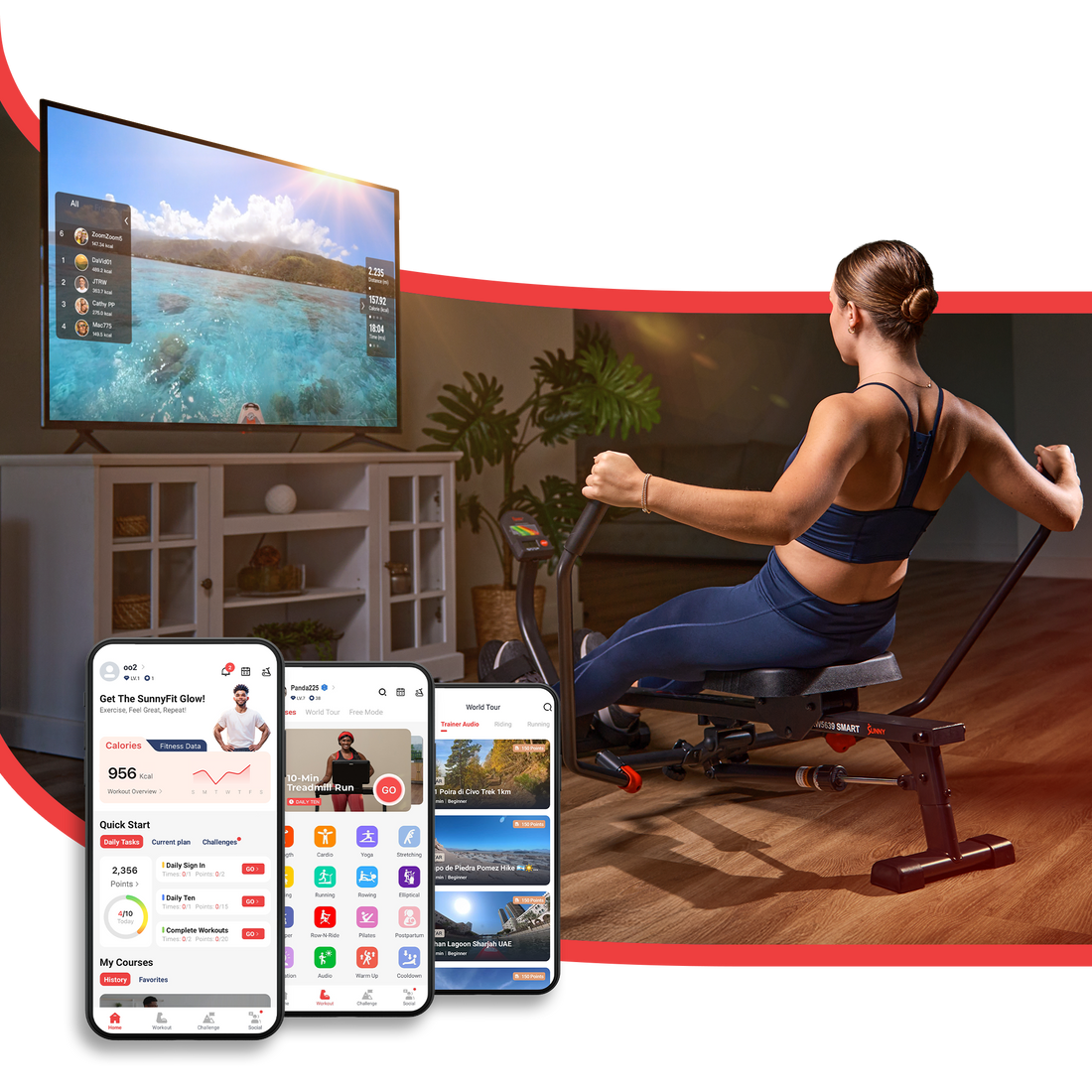 Build Your Home Gym | Sunny Health & Fitness Workout Equipment | Sunny ...