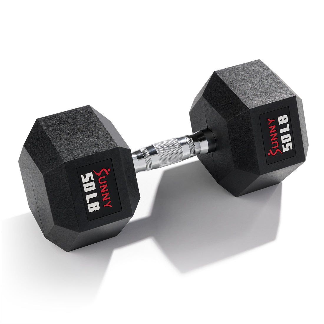 Core Fit Hex Style Dumbbells 5 - 50 LBS | Sunny Health and Fitness
