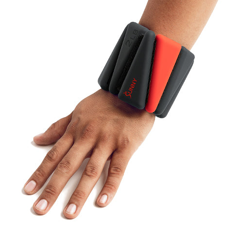Adjustable Wrist Weights 2 LB (Pair) | Sunny Health and Fitness