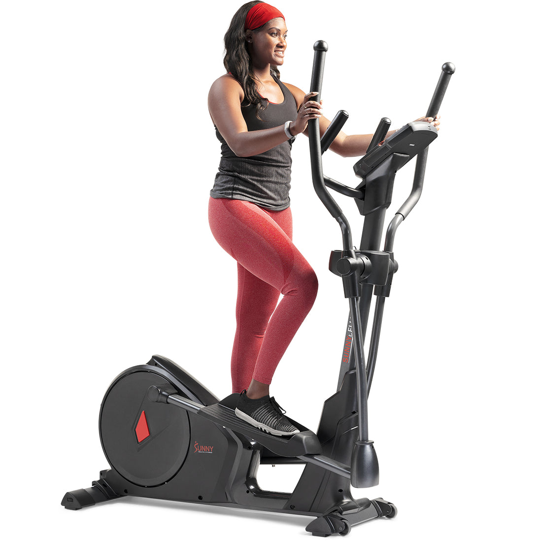 Smart Premium Programmable Electro-Magnetic Elliptical | Sunny Health ...