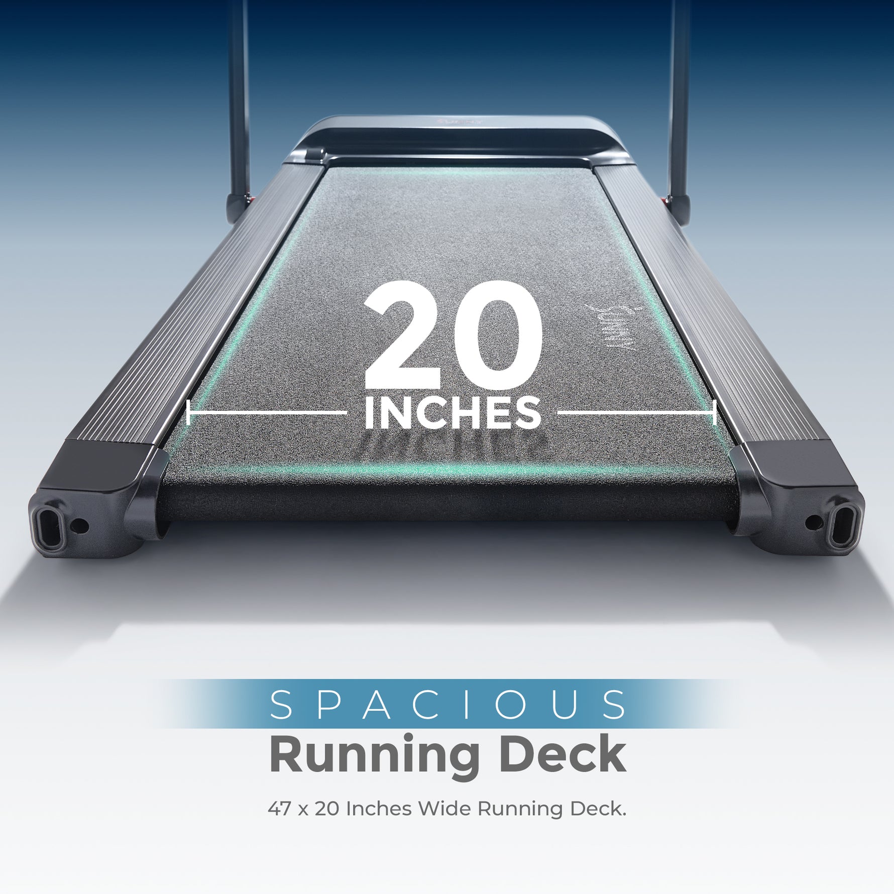 Pegasus Smart Treadpad® Treadmill with 20” Wide Running Belt | Sunny ...