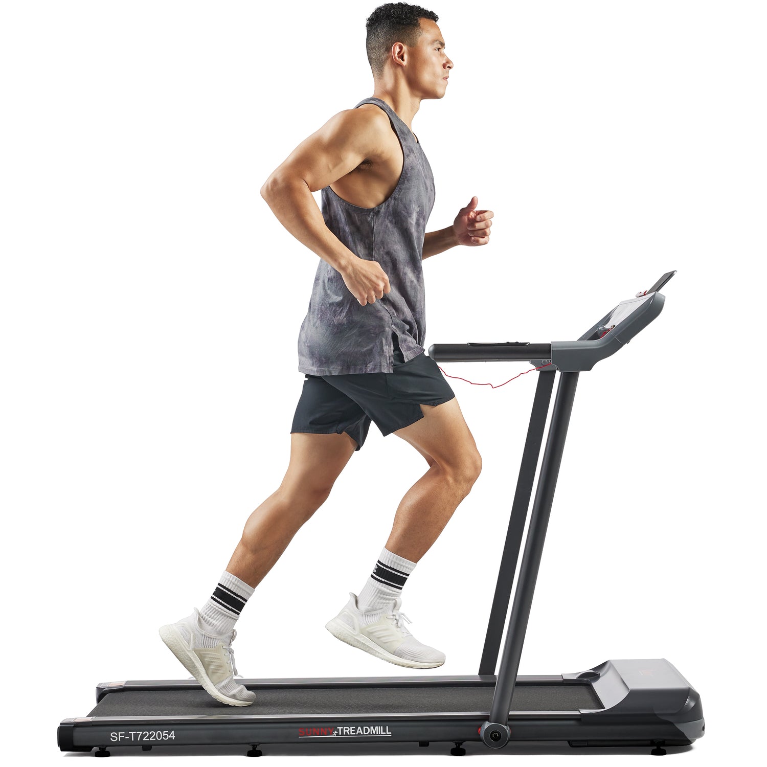 Pegasus Smart Treadpad® Treadmill with 20” Wide Running Belt | Sunny ...