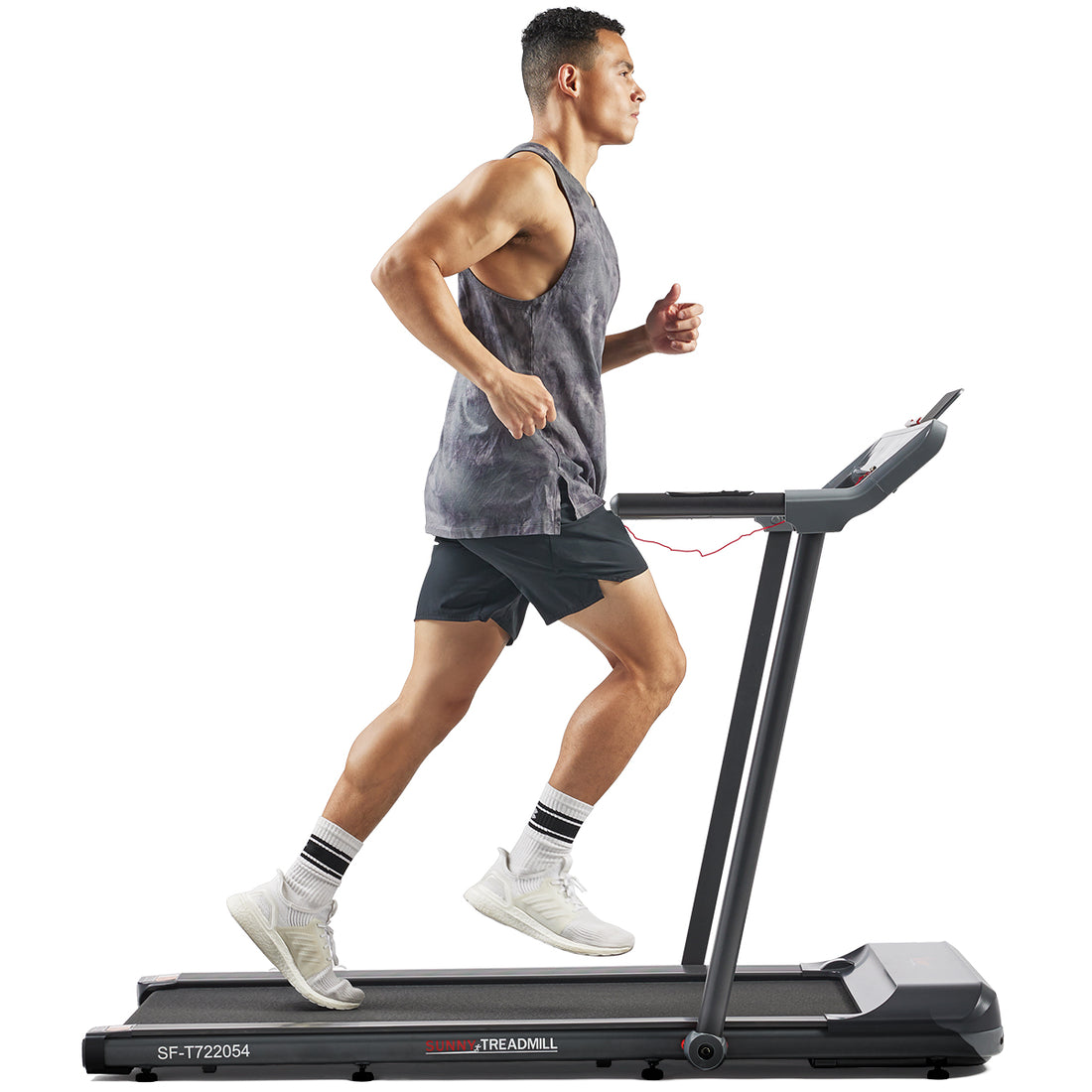 Pegasus Smart Treadpad® Treadmill with 20” Wide Running Belt | Sunny ...
