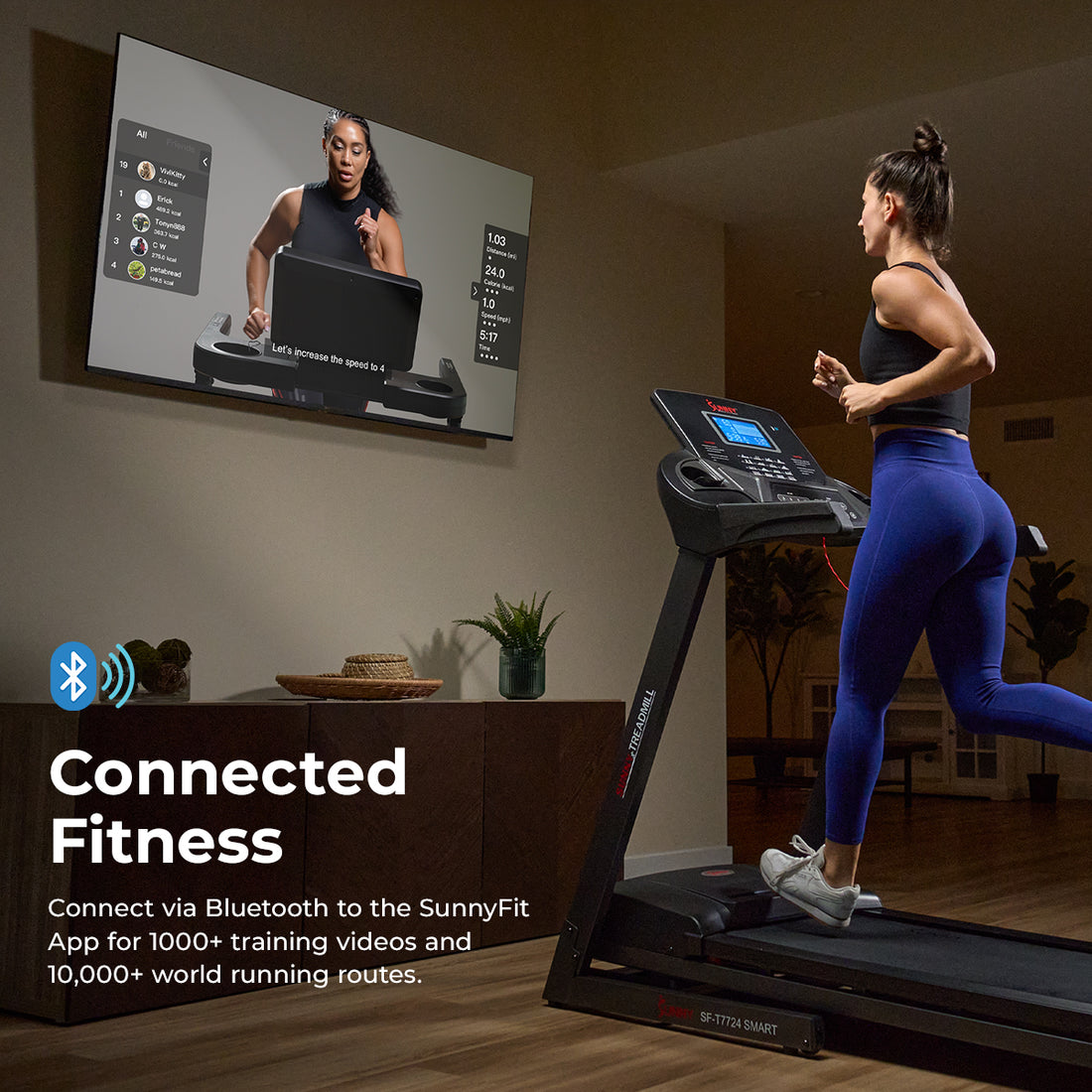 Energy Flex Motorized Auto Incline Smart Treadmill with Extra Shock ...