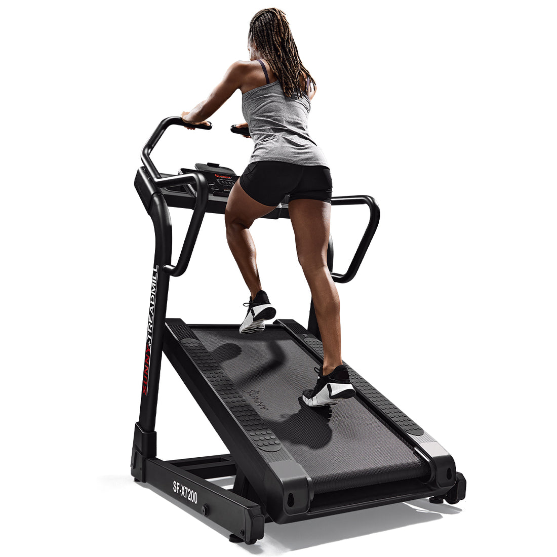 Commercial Level Ultimate Incline Decline Treadmill | Sunny Health ...